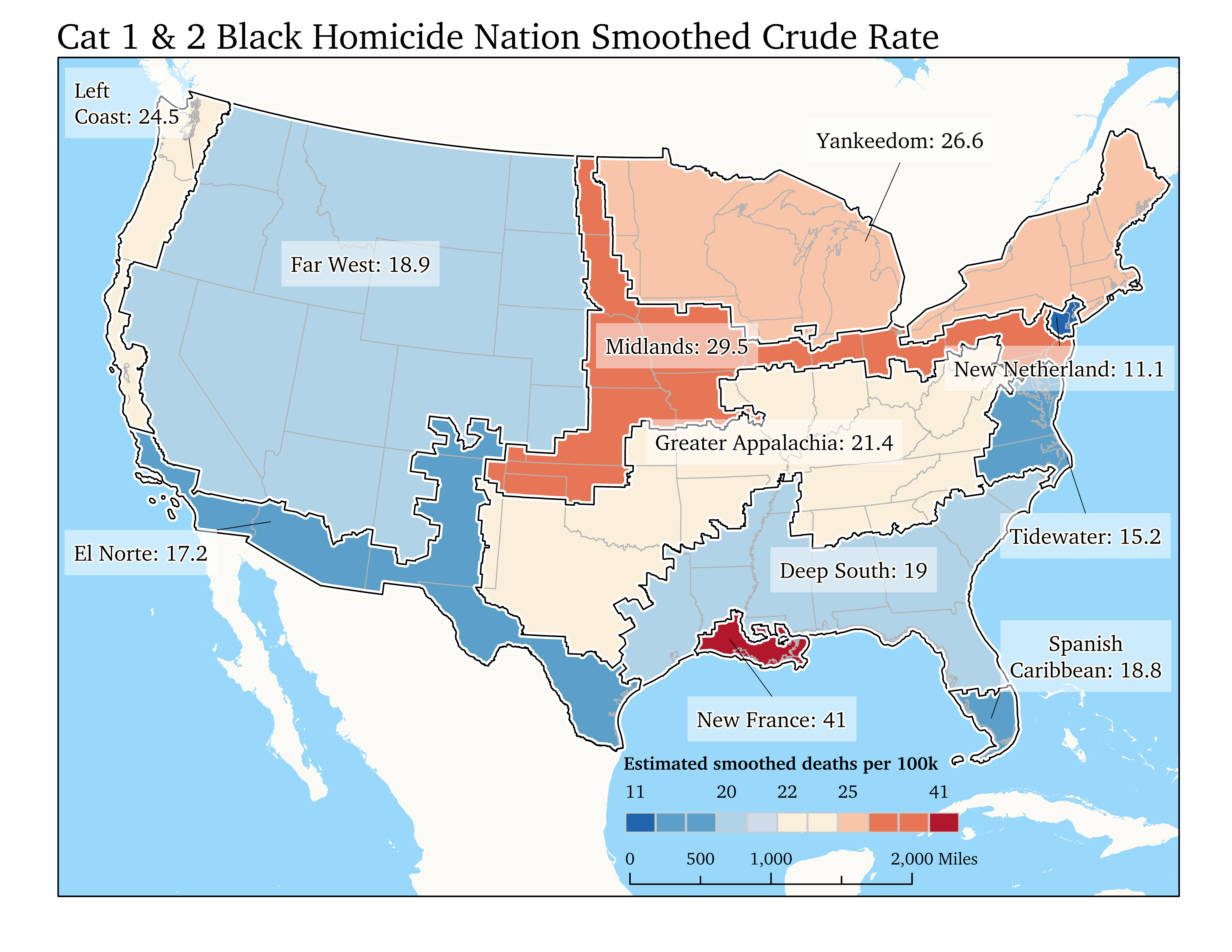 The Geography of U.S. Gun Violence – Nationhood Lab