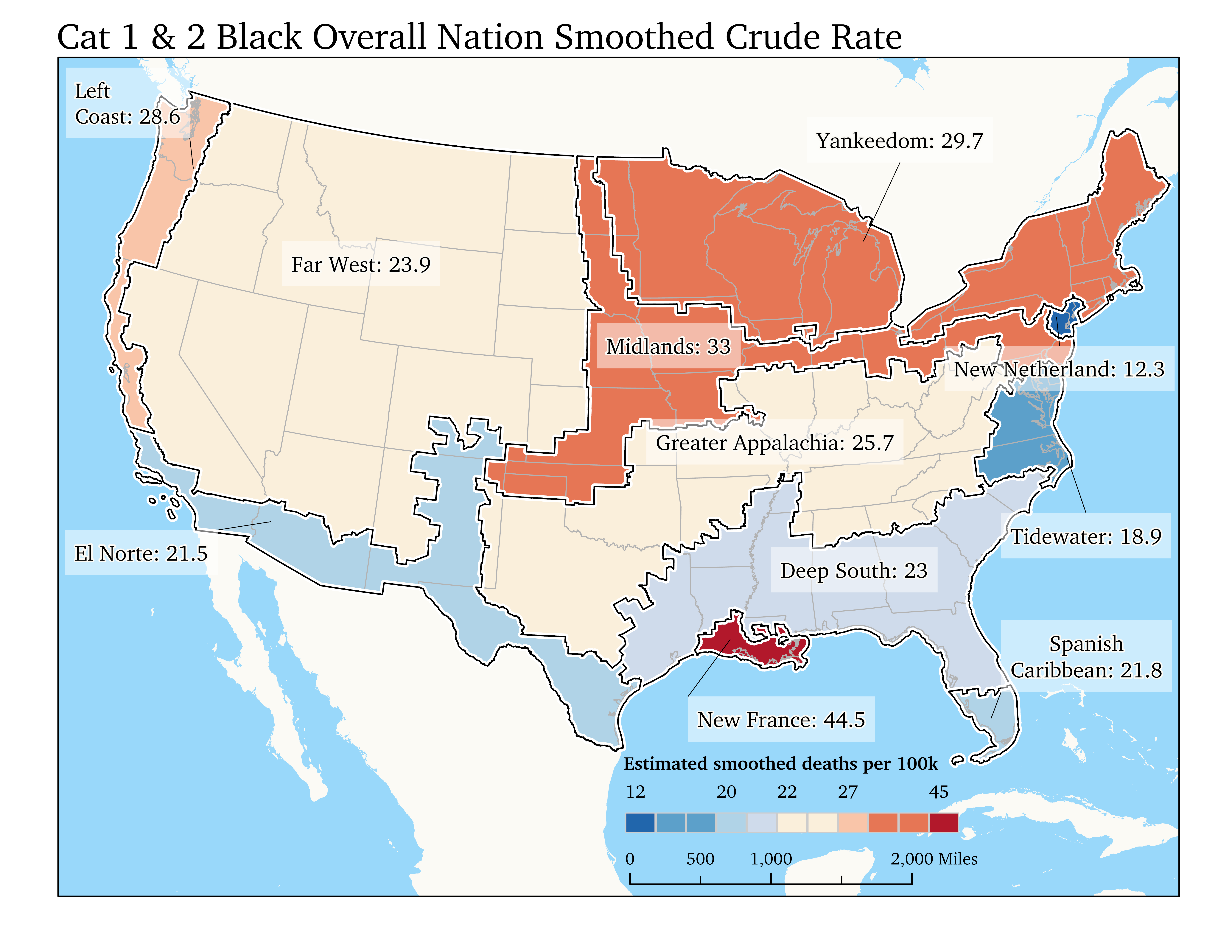 The Geography of U.S. Gun Violence – Nationhood Lab