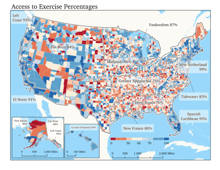 The Regional Geography of U.S. Life Expectancy – Nationhood Lab