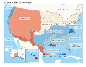 The Regional Geography of U.S. Life Expectancy – Nationhood Lab