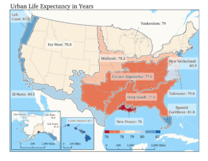 The Regional Geography of U.S. Life Expectancy – Nationhood Lab