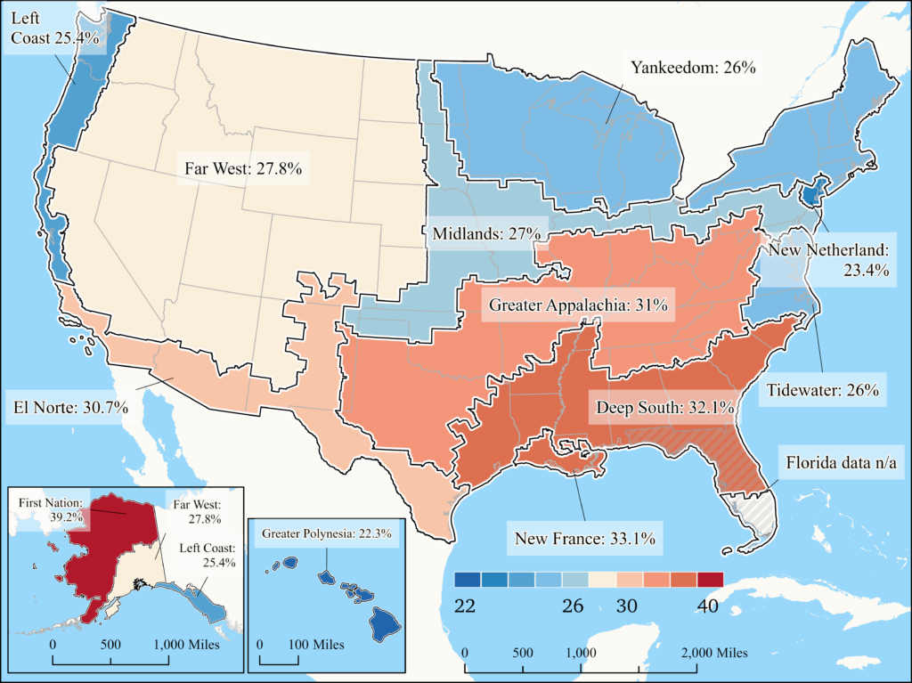 The Regional Geography of Disability in the United States – Nationhood Lab